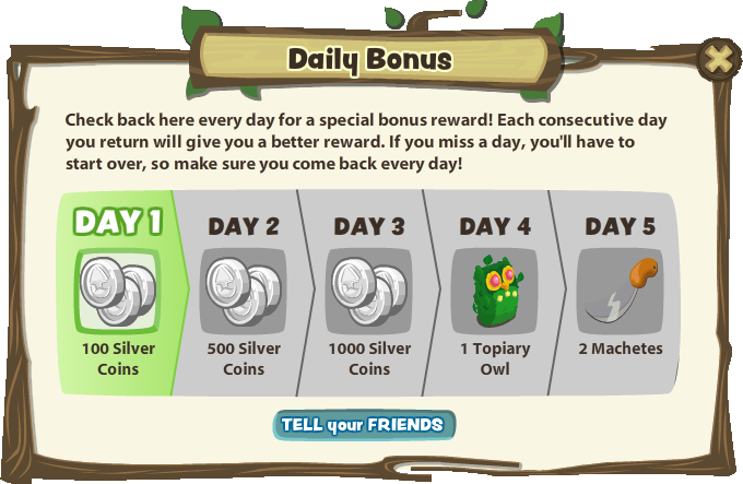 Daily Bonus | GnomeTown Wiki | Fandom