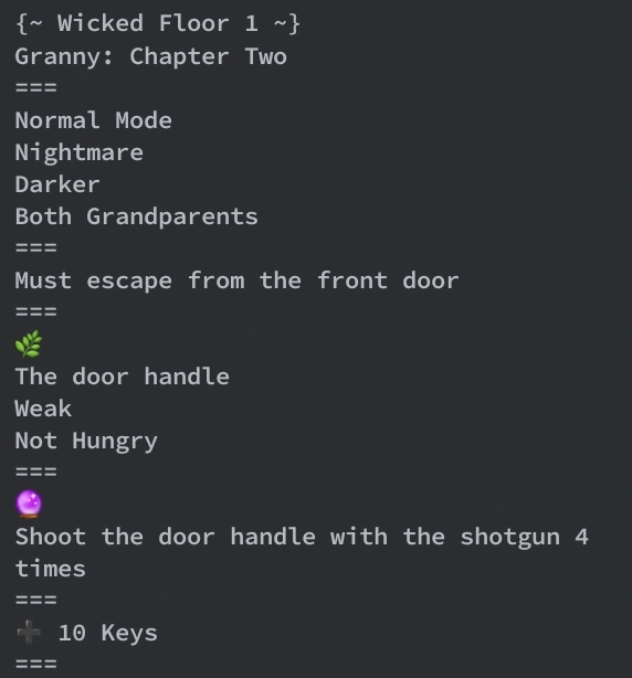 Wicked Tower | Granny's Nightmare Tower Wiki | Fandom