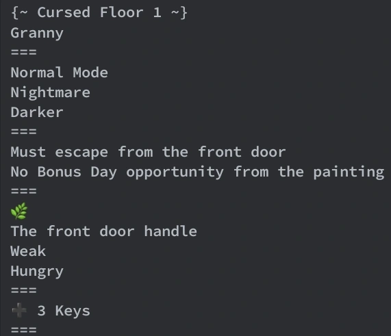 Cursed Tower | Granny's Nightmare Tower Wiki | Fandom