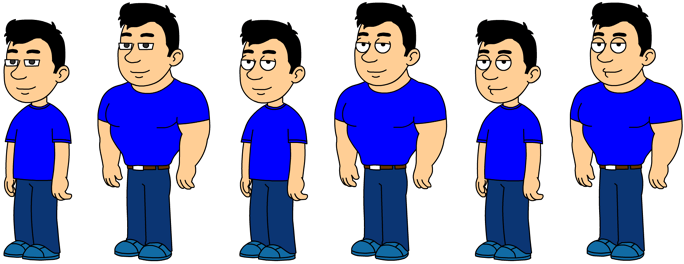 4-Set Colors & Plastic Surgery of EXTREMELY RARE Characters | GoAnimate ...