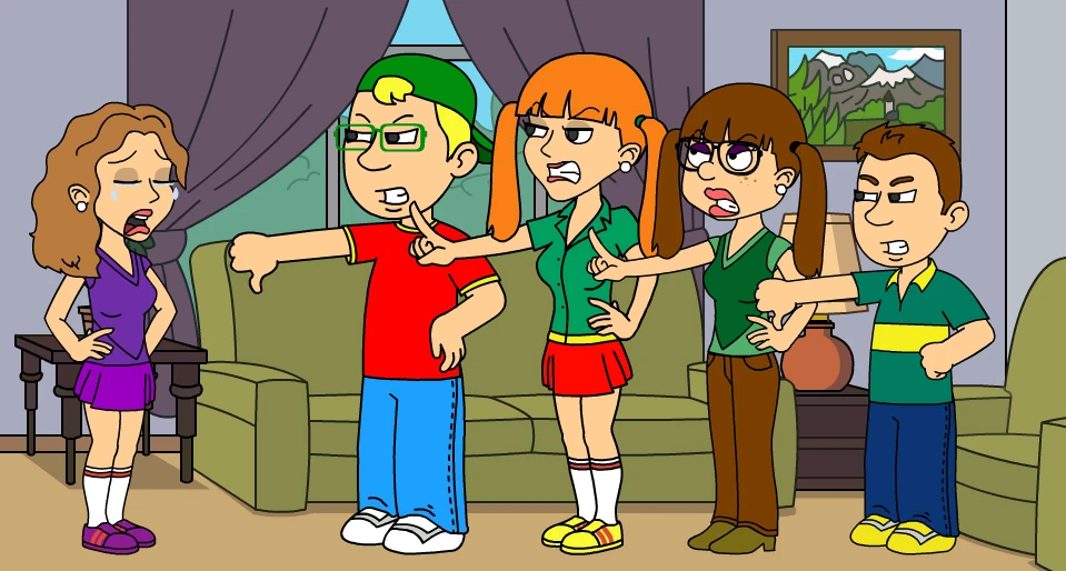 Jessica Ball gets grounded (Ten Cents) | GoAnimate series for fun Wiki ...