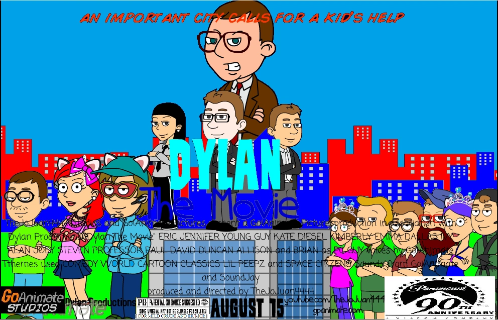 Dylan The Movie (2014) | Go!Animate The Movie Wiki | Fandom
