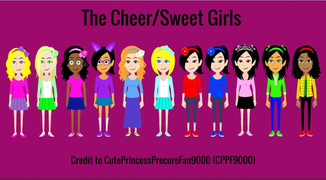 The Cheer Girls | GoAnimate V2 Wiki | Fandom