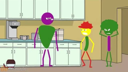 Barney Dances in the Kitchen and Gets Grounded | GoAnimate V2 Wiki | Fandom