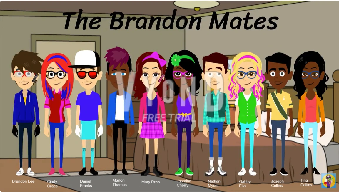 Brandon Mates | GoAnimate V2 Wiki | Fandom