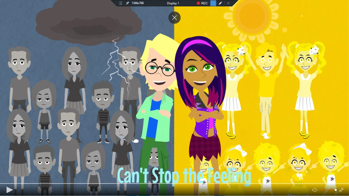 Can't Stop the Feeling (Malibu Island Music Video) | GoAnimate V2 Wiki ...