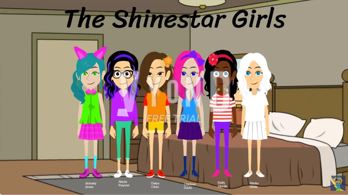 ShineStar Girls | GoAnimate V2 Wiki | Fandom