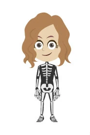 Girl In Skeleton Costume (a.k.a. Sue) | GoAnimate V2 Wiki | Fandom