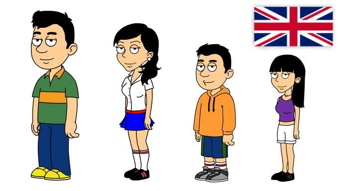 TeleColorMember Family: World Tour II - Go to London | GoAnimate V2 ...
