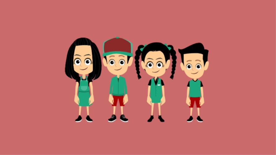 Tracy, Jake, Sarah and Jack | GoAnimate V2 Wiki | Fandom