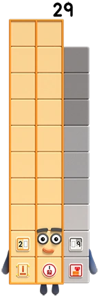 Twenty-Nine (Numberblocks) | GoAnimate V21 Wiki | Fandom