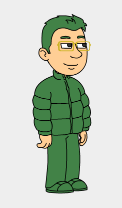 Green t-shirt guy | GoAnipedia | Fandom