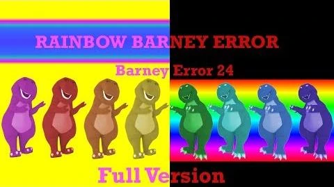 List of barney errors | GoAnipedia | Fandom