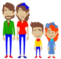 The Anderson Family | GoAnipedia | Fandom