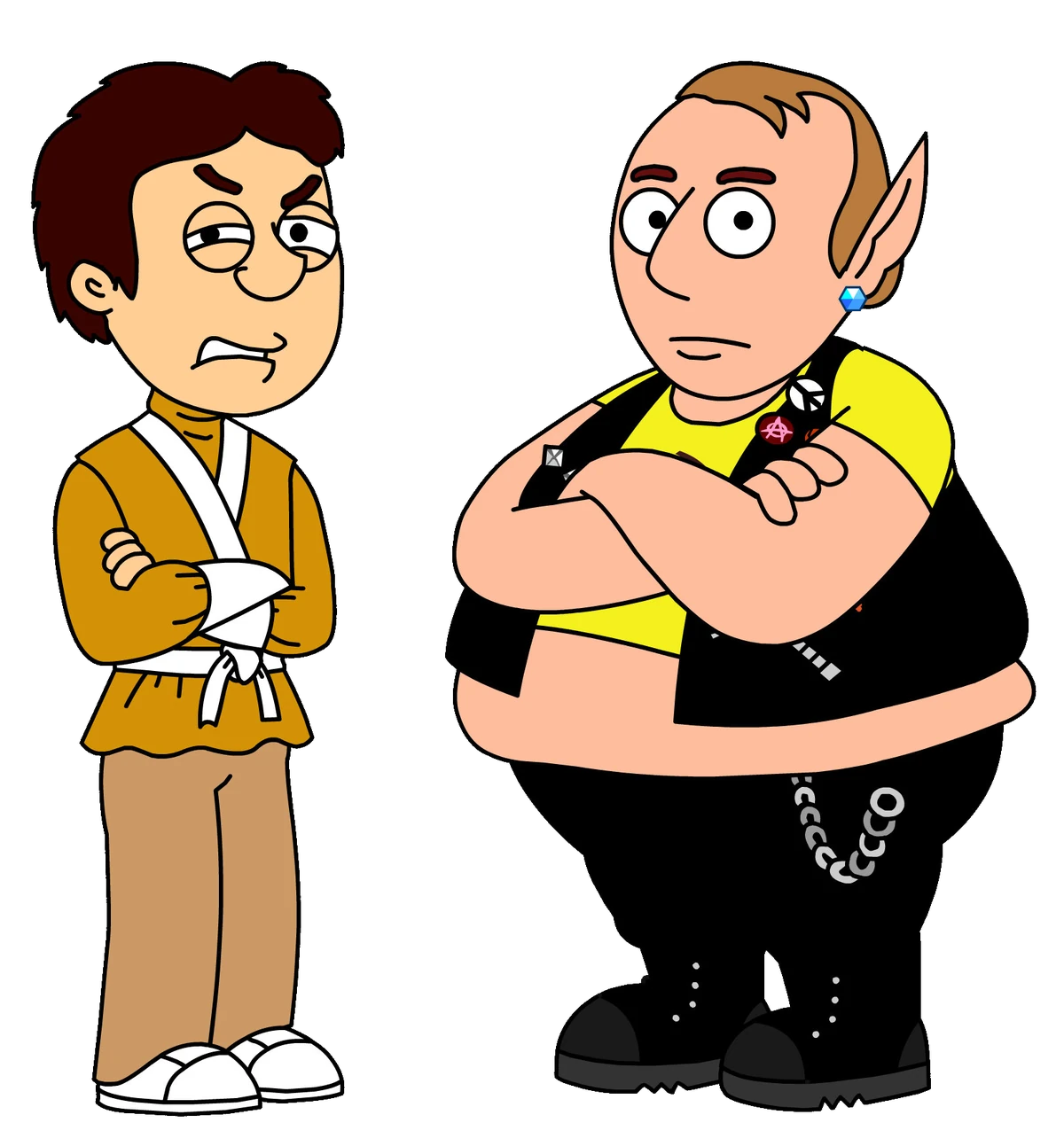 David and Joey | GoAnipedia | Fandom