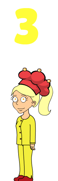 Numberblocks Human: Three | GoAnipedia | Fandom