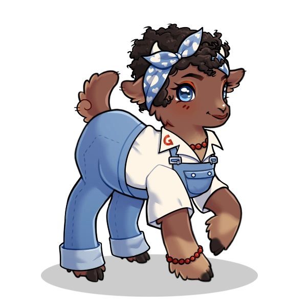 Working Gal AD | Goatlings Wiki | Fandom