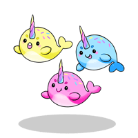 Rainbow Narwhals | Goatlings Wiki | Fandom