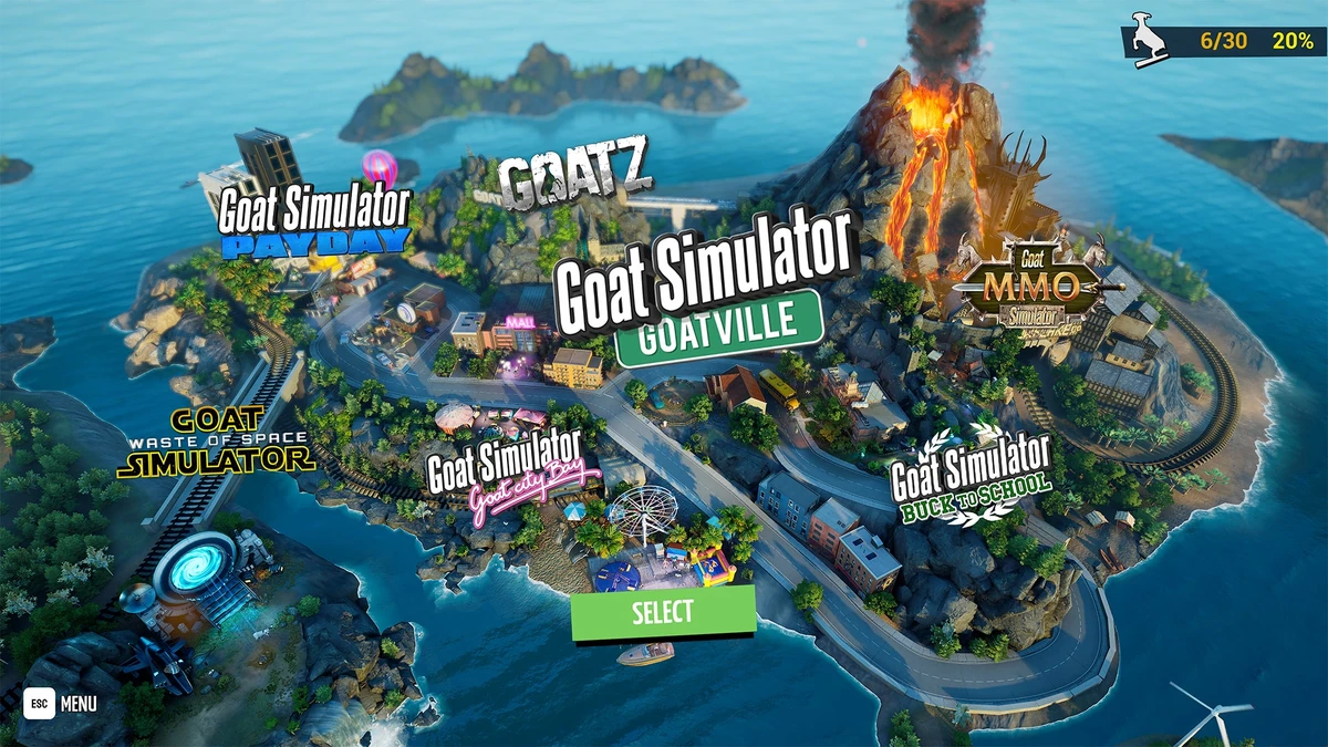 Goat World Map - Official Goat Simulator Wiki