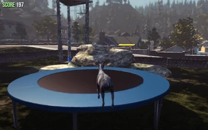 Around the World on 5 Trampolines - Official Goat Simulator Wiki