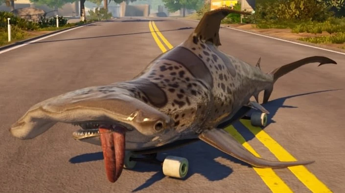 Leopard Shark - Official Goat Simulator Wiki