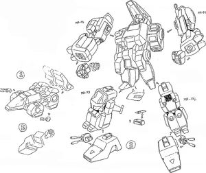 Land Commander 5 | Machine Robo Wiki | Fandom