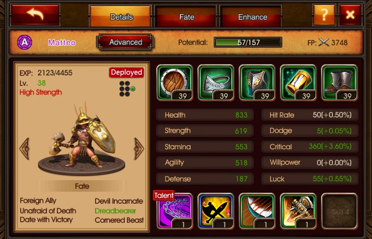 Attributes | God of Arena Wiki | Fandom