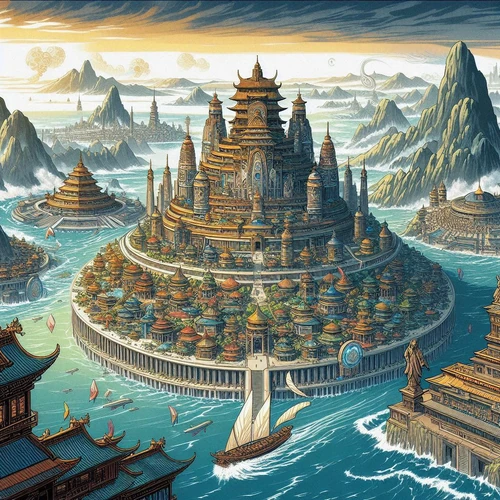 Divine Capital Dynasty | God of Fishing Wiki | Fandom