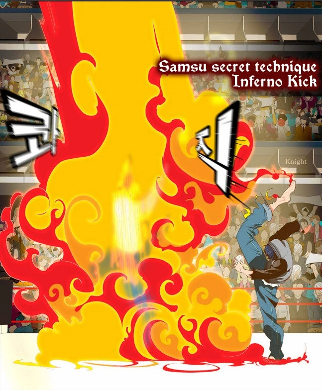 Inferno Kick | The God Of High School Wiki | Fandom