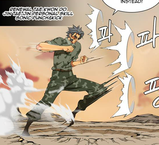 Sonic Punch and Kick | The God Of High School Wiki | Fandom