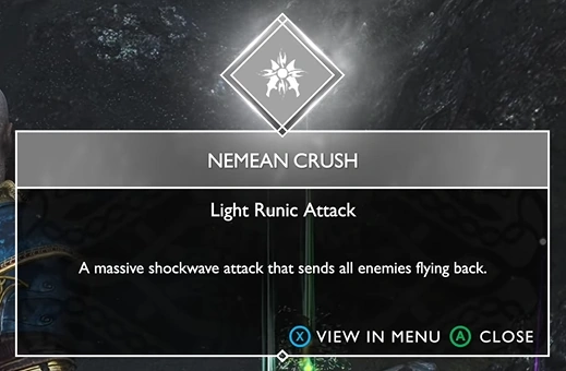 Nemean Crush (Runic Attack) | God of War Wiki | Fandom