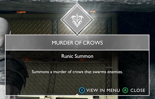 Murder of Crows (Runic Summon) | God of War Wiki | Fandom