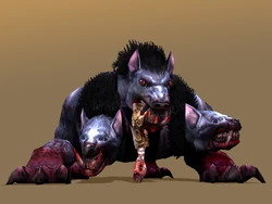 Cerberus God Of War Mongrel