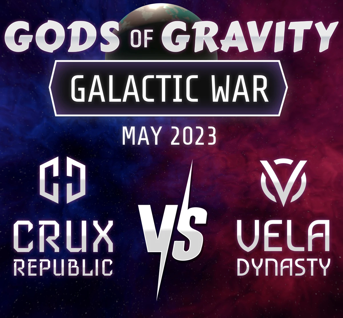Galactic War 1: Crux Republic vs Vela Dynasty | Gods of Gravity Wiki | Fandom
