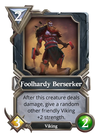 Foolhardy Berserker - Official Gods Unchained Wiki