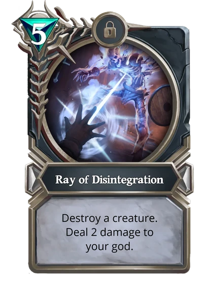 Ray of Disintegration - Official Gods Unchained Wiki