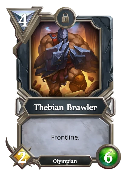 Thebian Brawler - Official Gods Unchained Wiki