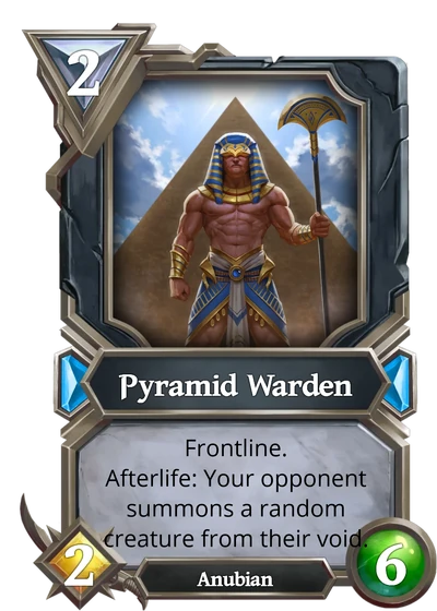 Pyramid Warden - Official Gods Unchained Wiki