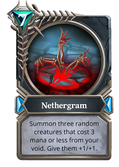 Nethergram - Official Gods Unchained Wiki