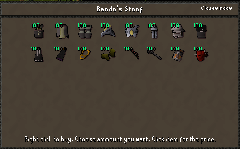 Bando's Stoof (Shop) | Godzhell Wiki | Fandom