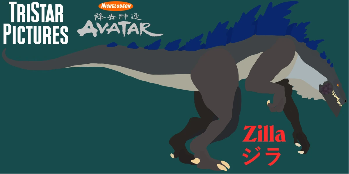 Zilla | Godzilla and Aang Crossover official Wiki | Fandom