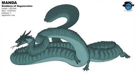 Manda | Godzilla and friends Wiki | Fandom