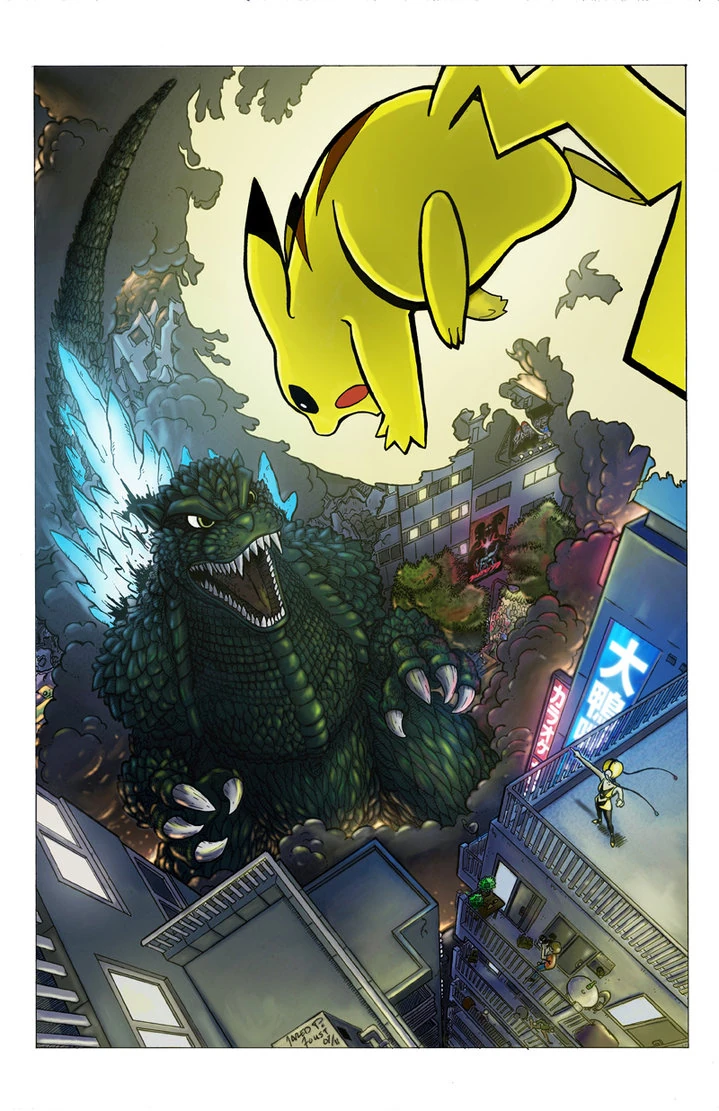 Godzilla Looking Pokemon