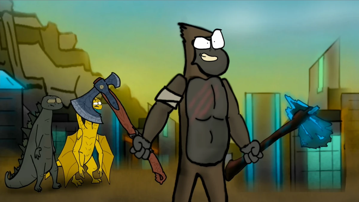 King Kong (Legendary)'s Axe | Blunt Brothers Productions Wiki | Fandom