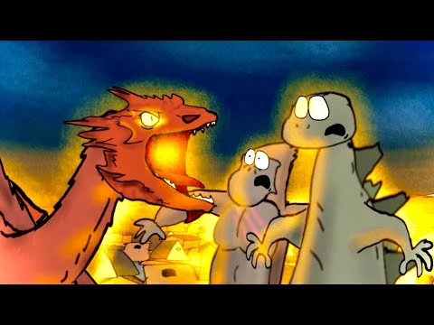 GODZILLA vs MONKEY - Part 9 ( the Hobbit ) /SMAUG | Blunt Brothers ...