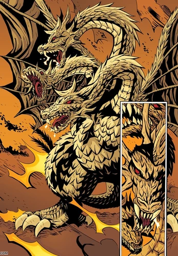 King Ghidorah (IDW continuity) | Gojipedia | Fandom