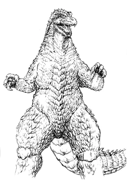 godzilla 2000 concept art