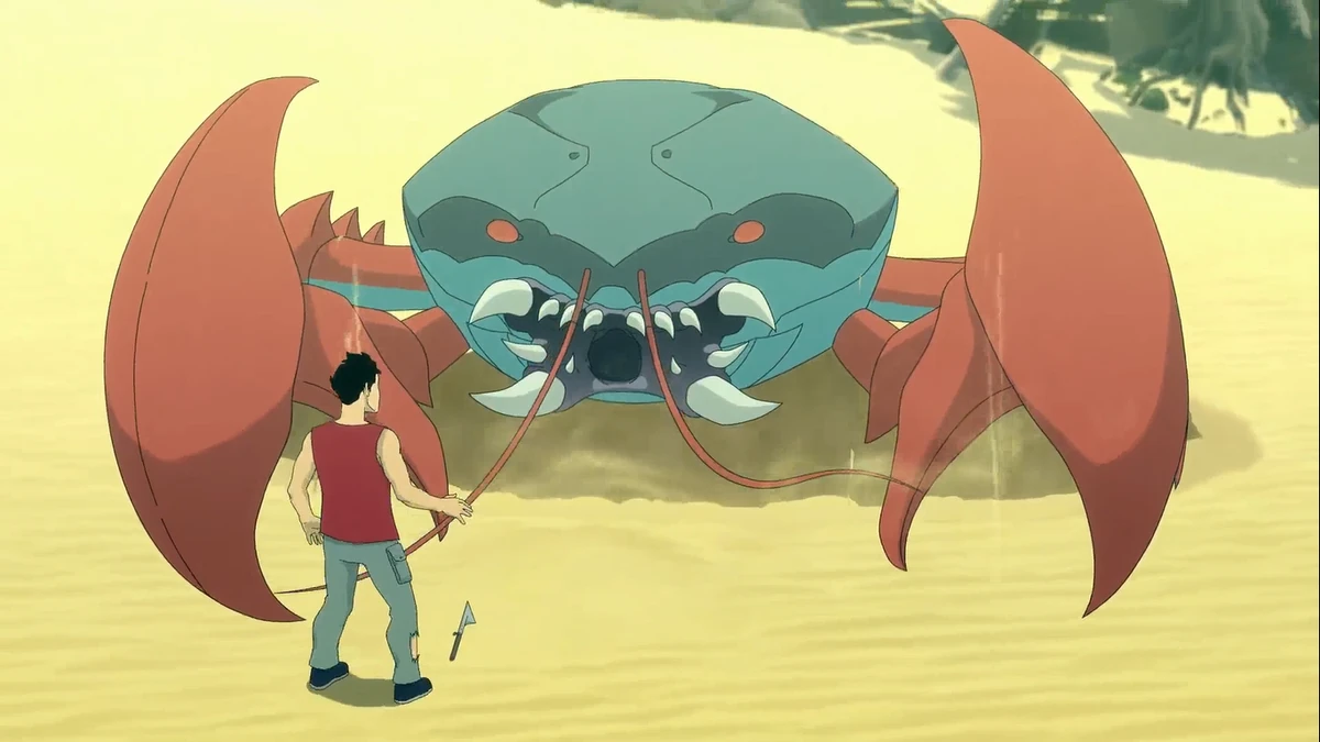 Trapdoor Crab | Gojipedia | Fandom