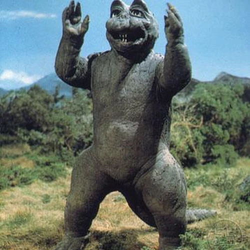 Baby Godzilla Smoke Rings