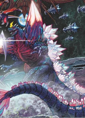 SpaceGodzilla (IDW continuity) | Gojipedia | Fandom